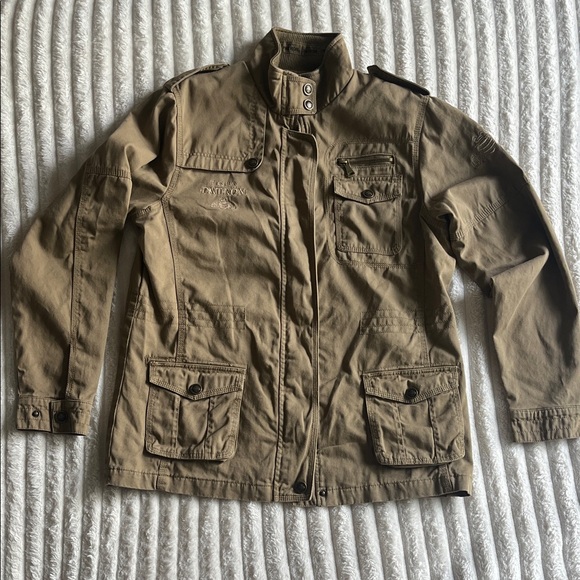 patron | Jackets & Coats | Patron Mens Safari Militar Field Jacket Sz L ...